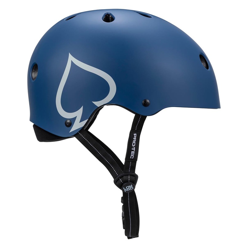 Pro-Tec Low Pro Helmet - Matte Blue - Your Action Sports Shop ...