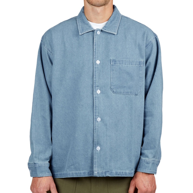 CCS Box Denim Shirt - Light Blue - Your Action Sports Shop: Snowboards ...
