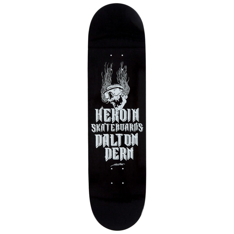 Heroin Dalton Dern Hurricane Skateboard Complete - 8.50 - Your Action ...