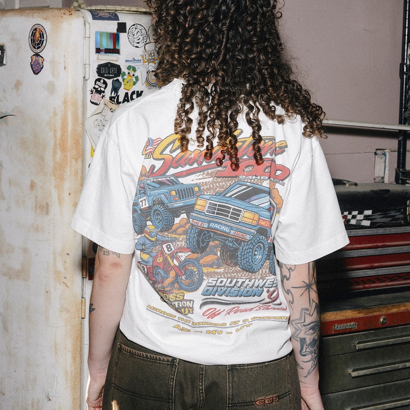 CCS Bootleg Sandstone 1000 T-Shirt - White - Your Action Sports Shop ...