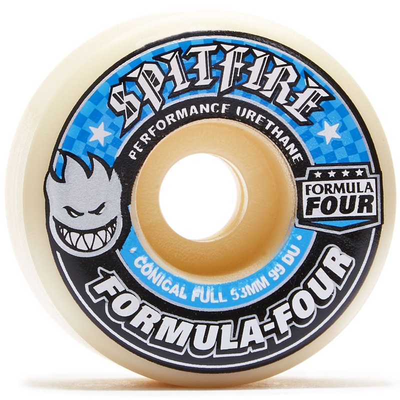 Spitfire F4 99d Conical Full Skateboard Wheels - 53mm - Your Action ...
