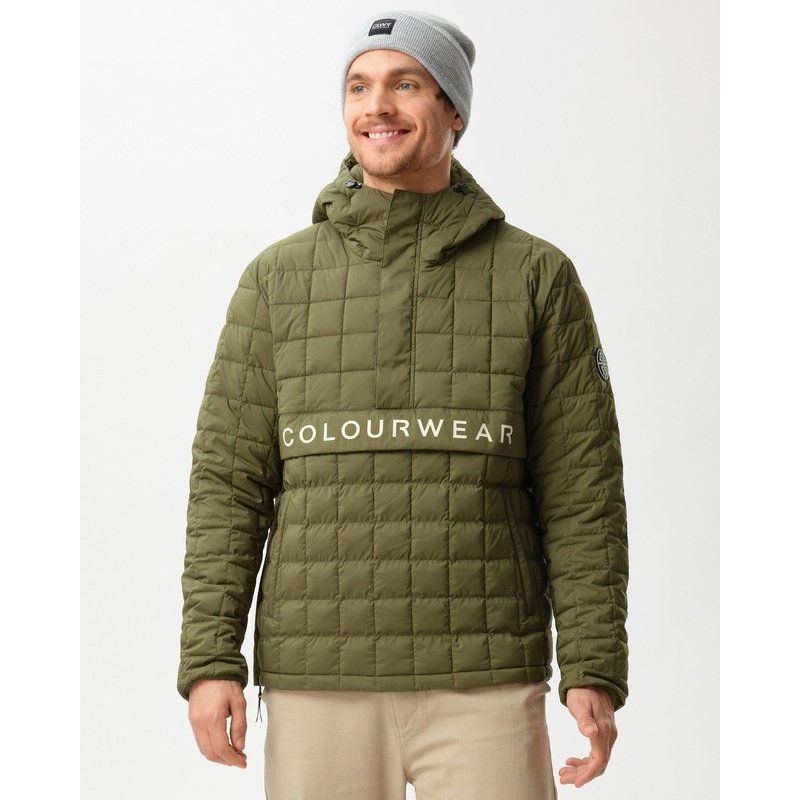 Fine Line Anorak Men - Dark Olive - Your Action Sports Shop: Snowboards ...