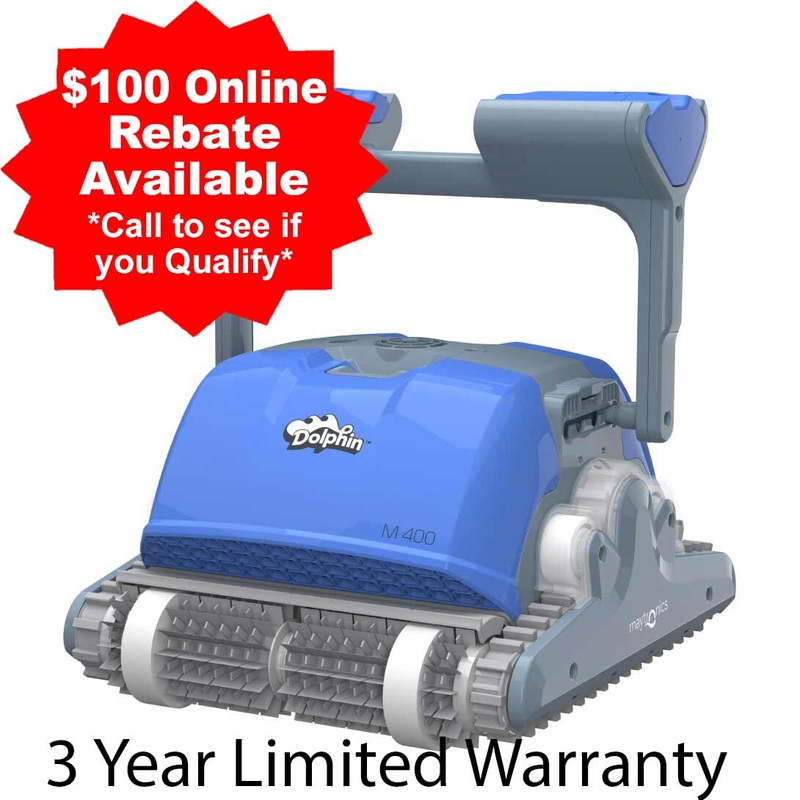 Maytronics Dolphin M400 Robotic Pool Cleaner - Your Action Sports Shop ...