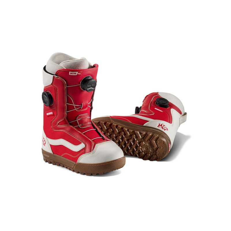 Vans Encore Pro Snowboard Boot 2026 Mia Brooks (Racing Red ...