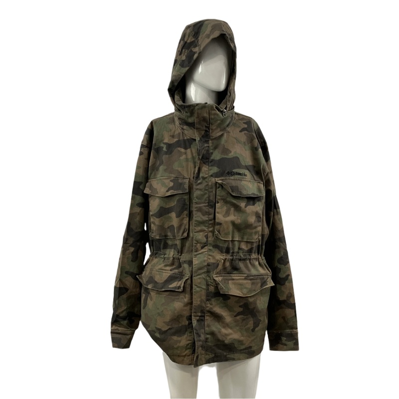 Columbia Quad Pocket Army Down Jacket - Your Action Sports Shop ...